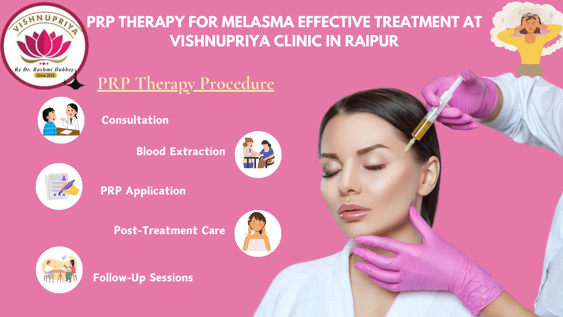 PRP Therapy for Melasma: Effective Treatment at Vishnupriya Clinic in ...